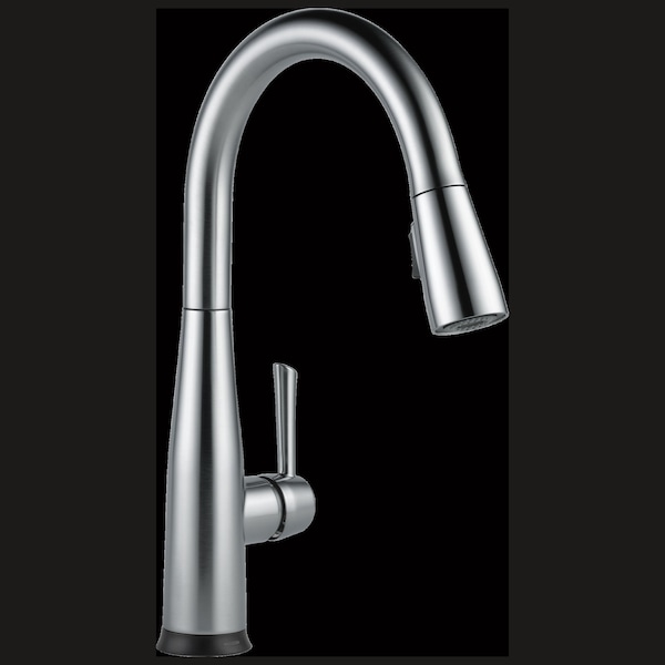 Delta Essa Single Handle Pull-Down Kitchen Faucet with Touch2O ...