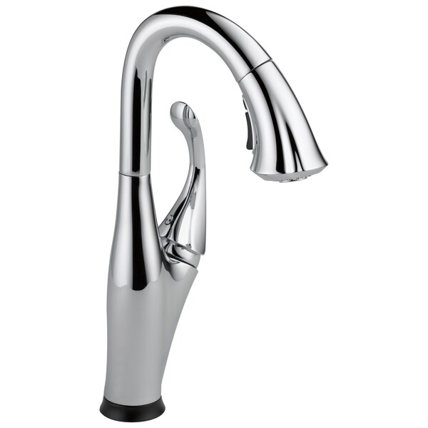 Delta Addison Single Handle Pull-Down Bar/Prep Faucet With Touch2O ...