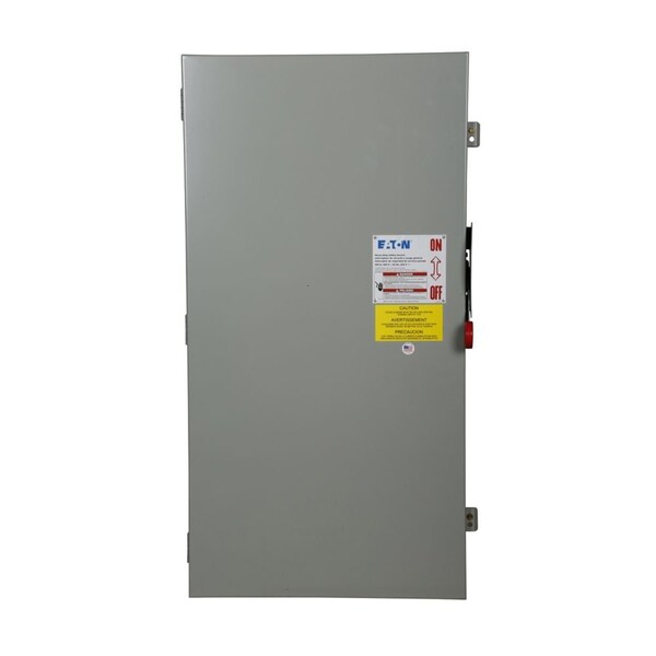 Eaton Heavy Duty Fusible Safety Switch 3-Pole 400 Amps DH365NGK | Zoro