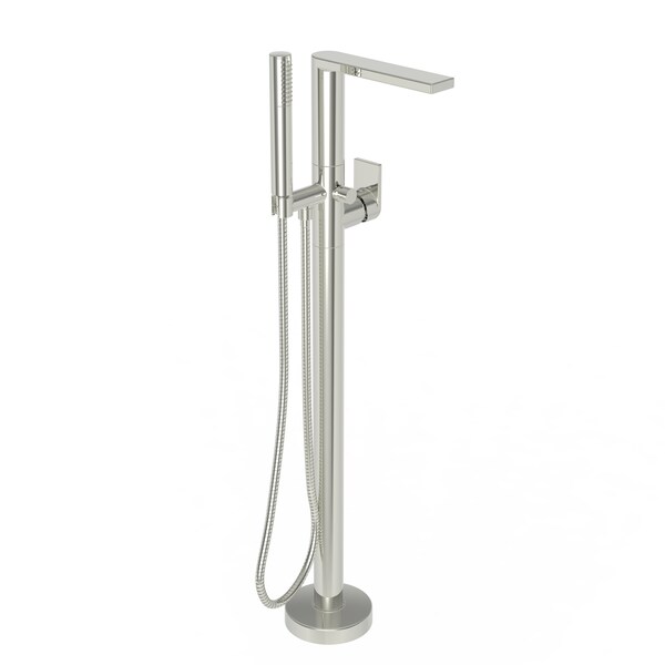 Newport Brass Exposed Tub and Hand Shower Set, Polished Nickel ...