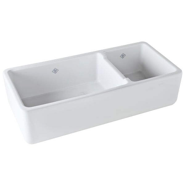 Rohl Kitchen Sink, Deck Mount, 2 Hole RC4019WH | Zoro