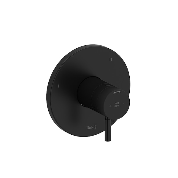 Riobel 3-Way Type T/P (Thermostatic/Pressure Balance) Coaxial Valve ...