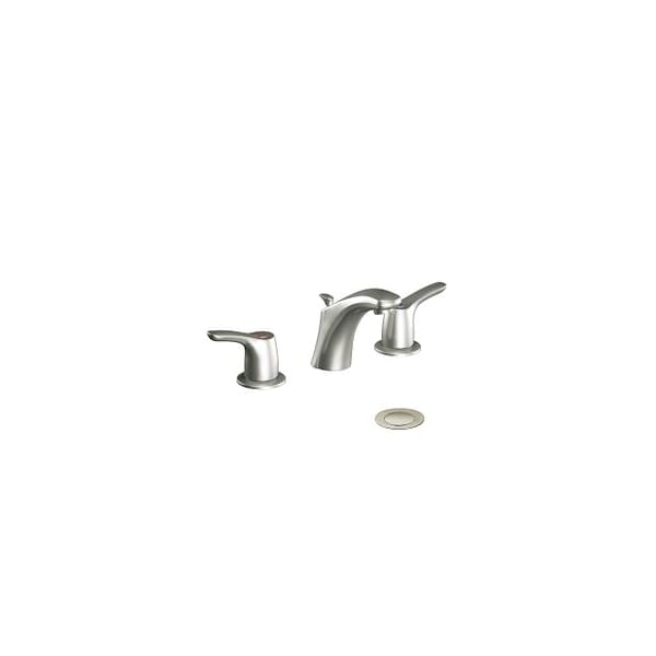Moen Brushed Nickel Two-Handle Bathroom Faucet CA42111BN | Zoro