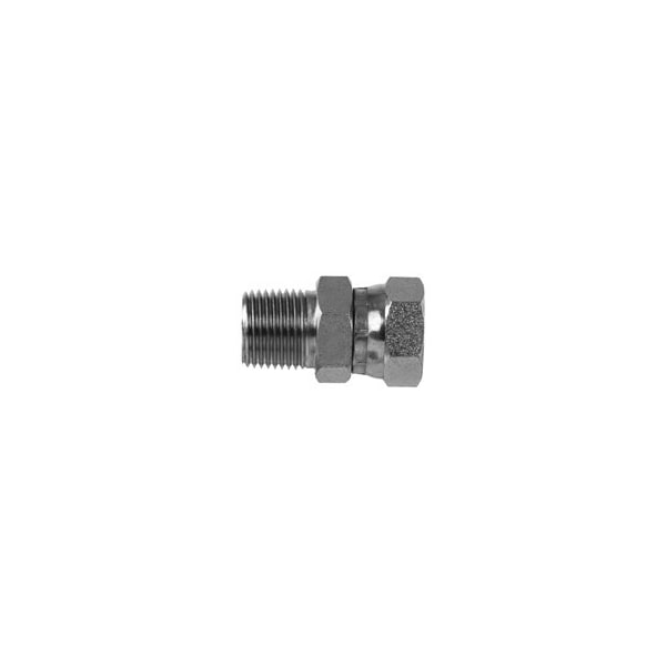 Titan Steel Adapter 1/2in NPT Male Pipe x 1/2in NPSM Female Pipe Swivel ...