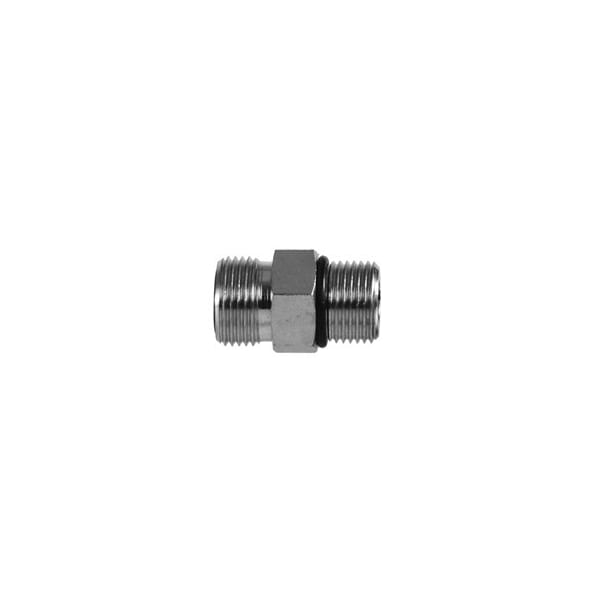 Titan Steel Adapter 1-1/4in Male ORFS 1 11/16in-12 Thread x 1in ORB ...
