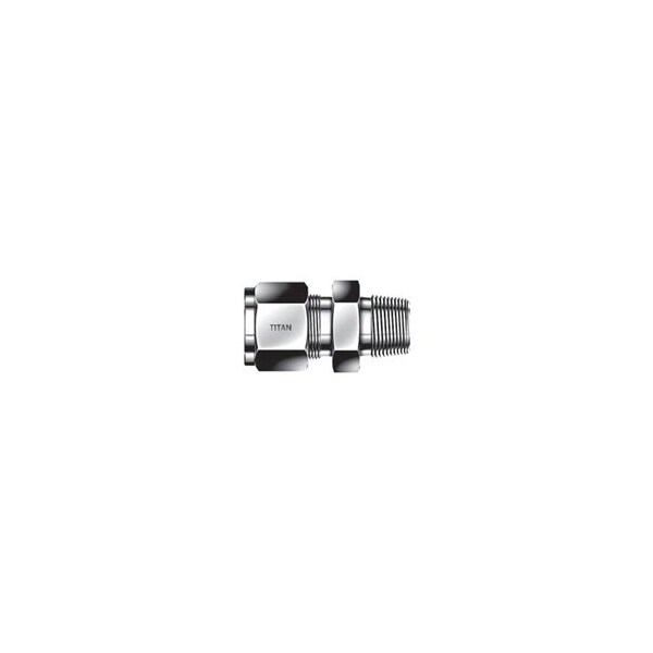 Titan Stainless Compression 5/8in Tube x 3/4in Male NPT Connector MC-10 ...