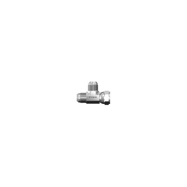 Titan Stainless Adapter 1-1/4in JIC/AN 37 Degree MJ x FJS x MJ Swivel ...
