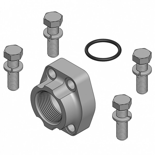Tompkins Hydraulic Fitting-Flange32FP-32FL C61 FLG PAD KIT W43K-32-32 ...
