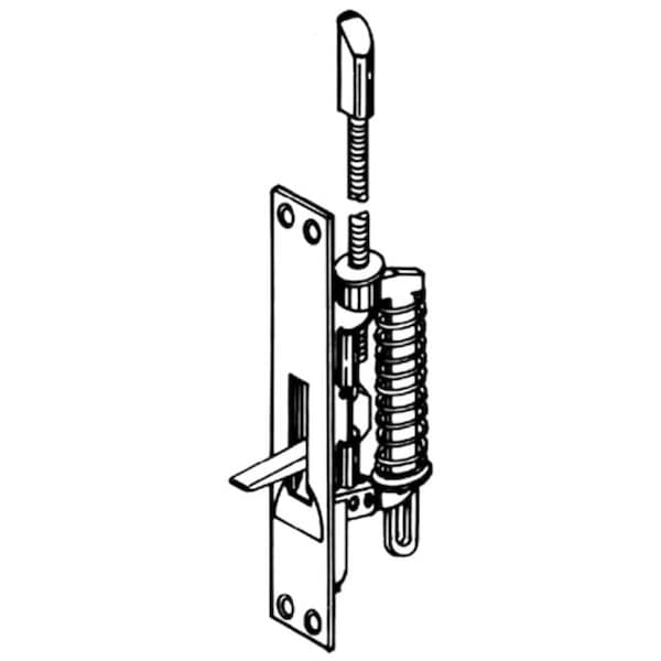 Trimco UL Semi-Automatic Flush Bolt for Metal Doors 3820.626/630 | Zoro