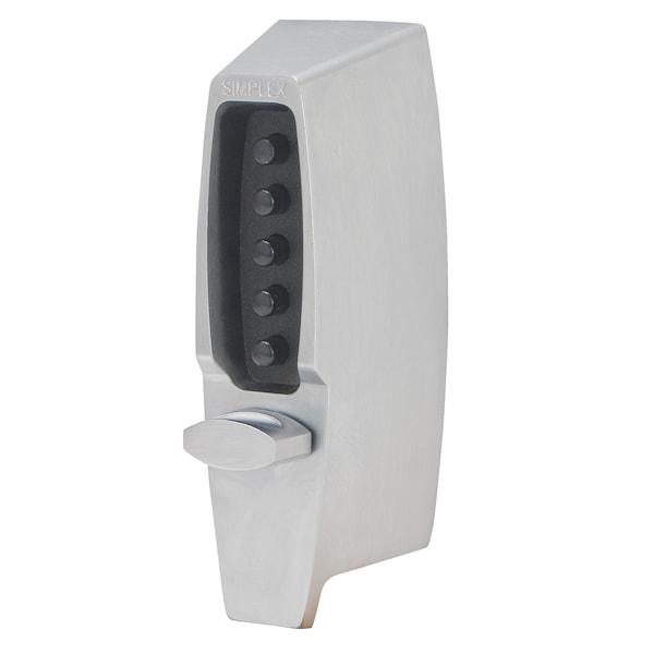 Simplex Kaba Mechanical Pushbutton Auxiliary Lock with Thumbturn; 1/2in ...
