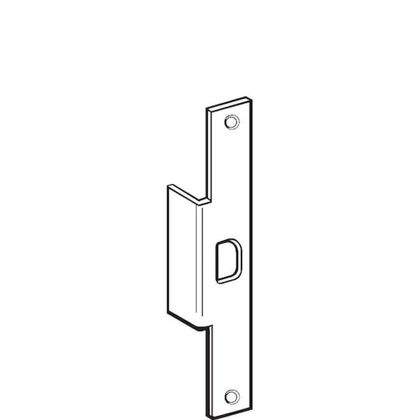 Don-Jo 1-3/8" x 9" Blank Electric Strike Aluminum Frame Filler Plate ...
