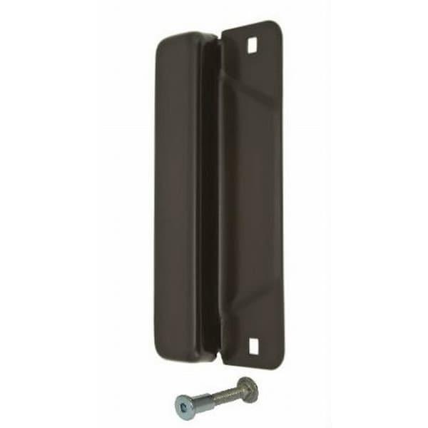 Don-Jo 3-1/2" x 8" Blank Latch Protector Plate for Electric Strike with ...