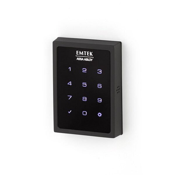 Emtek EMPowered Motorized Touchscreen Keypad Keyless Deadbolt Flat ...
