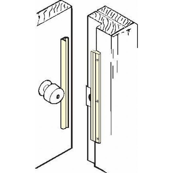 Don-Jo 6" Latch Protector for Interlock Inswing Doors ILP206CP | Zoro
