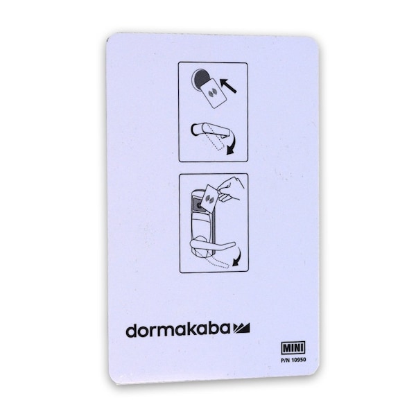 Dormakaba DormaKaba RFID MiFare Construction Security Card KA1310 | Zoro