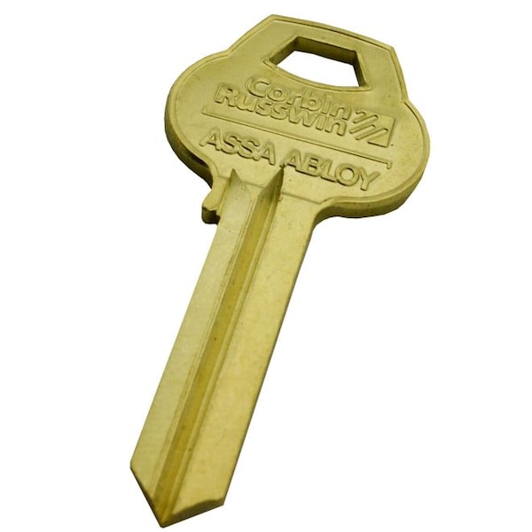 Corbin Russwin Corbin L46PIN10 6 Pin Coined Logo Key Blank with L4 ...