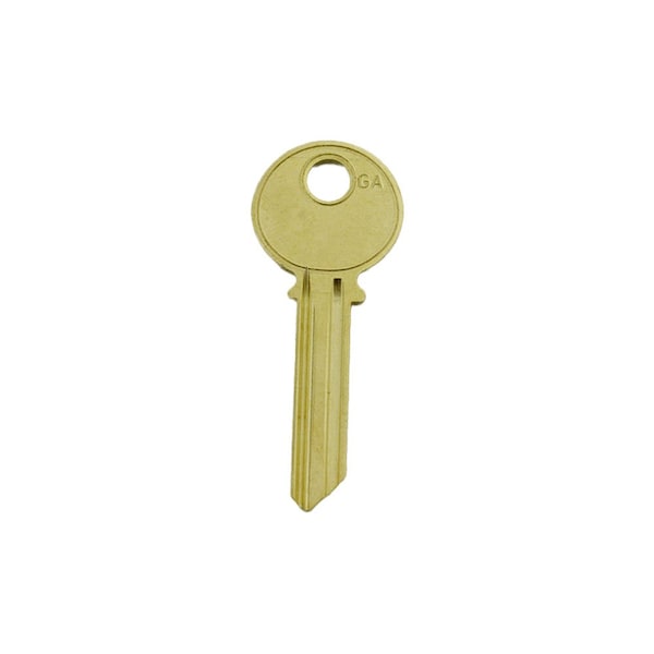 Yale Commercial 6 Pin Key Blank with Single Section GA Keyway RN11GA | Zoro