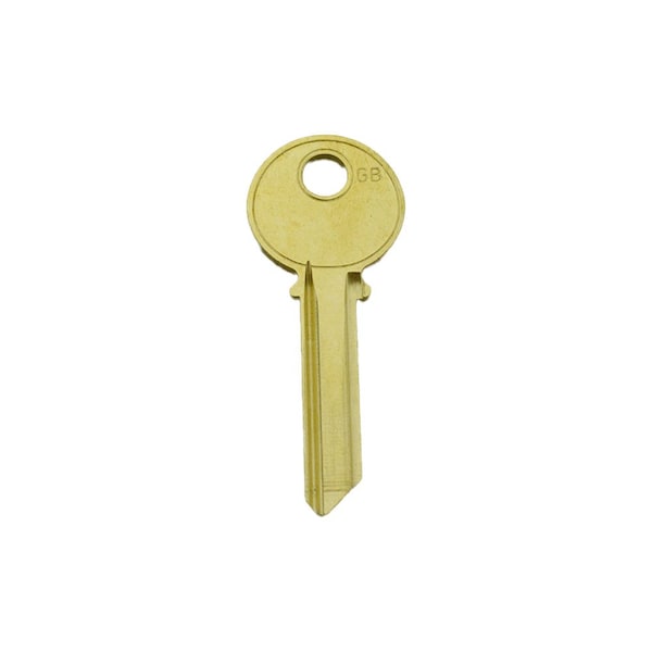 Yale Commercial 6 Pin Key Blank with Single Section GB Keyway RN11GB | Zoro