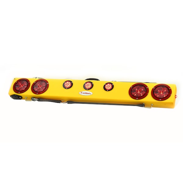 Towmate 48in HEAVY-DUTY WIRELESS, RECHARGEABLE, LED LIGHT BAR W/4-PIN ...