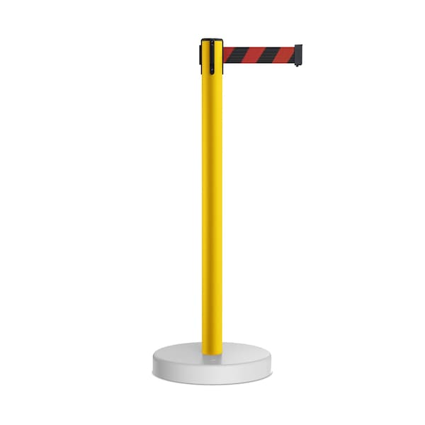 Montour Line Stanchion Belt Barrier WaterFillable Base Yellow Post 7 ...