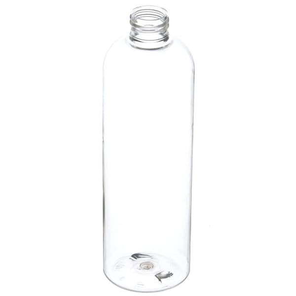 Tricorbraun 12 oz Clear PET Plastic Bullet Round Bottle- 24-410 Neck ...