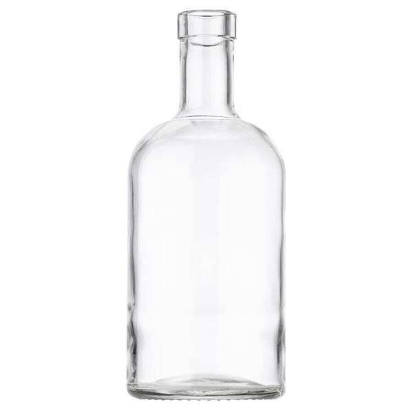 Tricorbraun 750 Ml Glass Long Neck, Round, Flint, 21.5Bar Top Finish ...