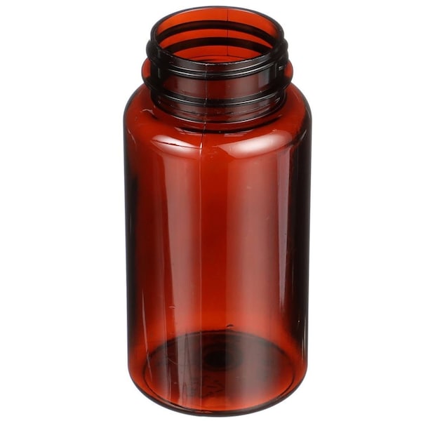 Tricorbraun 150 cc Light Amber PET Plastic Round Packer Bottle- 38-400 ...