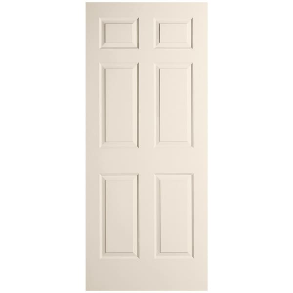 Trimlite Primed 6-Panel Colonist Molded Hollow Core Slab Door 24"x80 ...