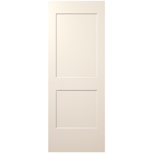 Codel Doors 28" x 96" Primed 2-Panel Monroe Molded Hollow Core Slab ...