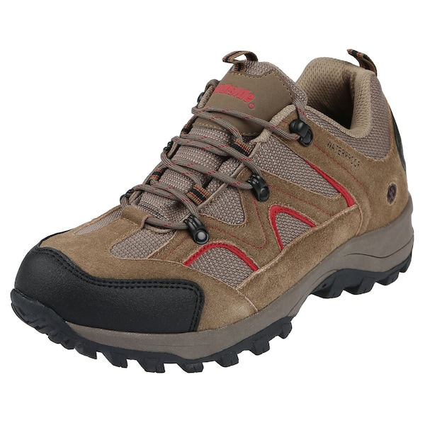 Northside Men's Waterproof Hiking Shoe, 8.5 Wide, Chili Pepper ...