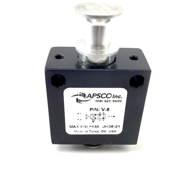 Apsco 4-Way 2-Pos Push Pull Valve V-8 | Zoro
