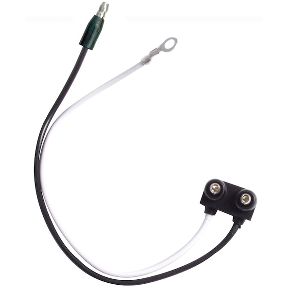 Optronics 2-Wire Straight Pigtail, No Eyelet On Ground A46PPG | Zoro