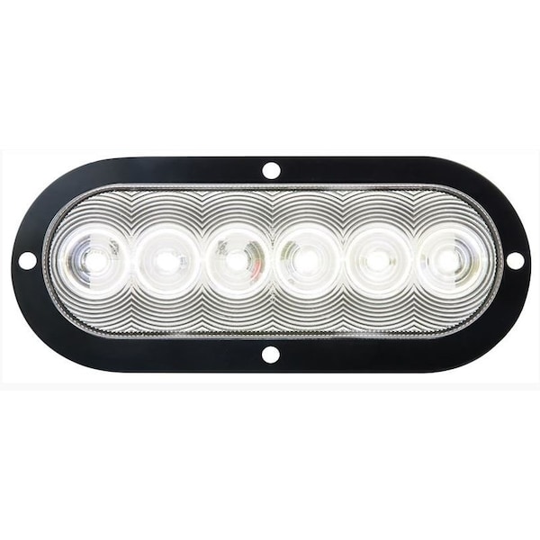 Optronics Clear Back-Up Light, Recess Flange Mount, Standard 2-Pin ...