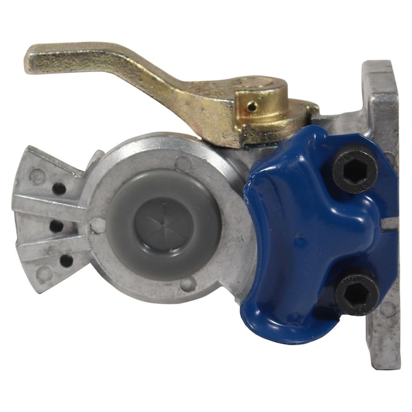 Phillips Gladhand, Service, Air Brake, Shut-Off, Surface Mount, Blue, 3 ...