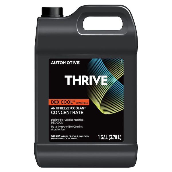 Thrive Dex-Cool Orange Antifreeze/Coolant Concentrate 3/1 Gal Case ...