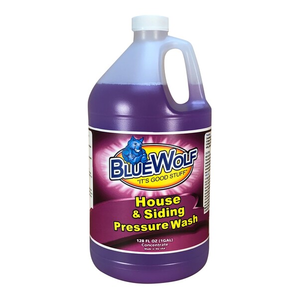 Blue Wolf House Siding Pressure Wash 1 Gallon BW-HSG | Zoro