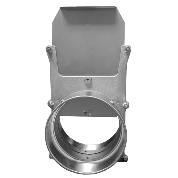 Us Duct Clamp Together Manual Blast Gate, 9" Dia, 304 SS, GA RCO09.S | Zoro