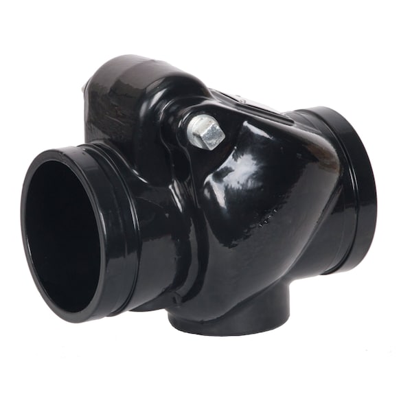 Usa Industrials Grooved Pipe Fitting - Ductile Iron Black Epoxy-Coated ...