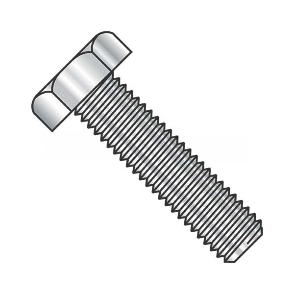Usa Industrials 18-8, 1/4"-20 Hex Head Tap Bolt, Plain Stainless Steel ...