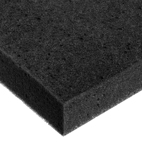 Usa Industrials Black Polyurethane Super Cushioning Polyurethane Foam ...