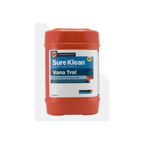 Prosoco Vana Trol Sensitive Brick & Stone Cleaner 5 Gallon 10030-05GAL ...