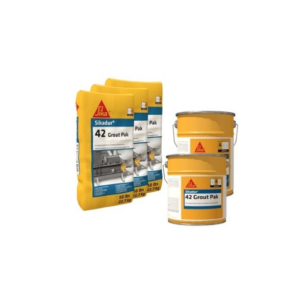 Sika Sikadur 42 3-Component Pre-Proportioned Epoxy Baseplate Grouting ...