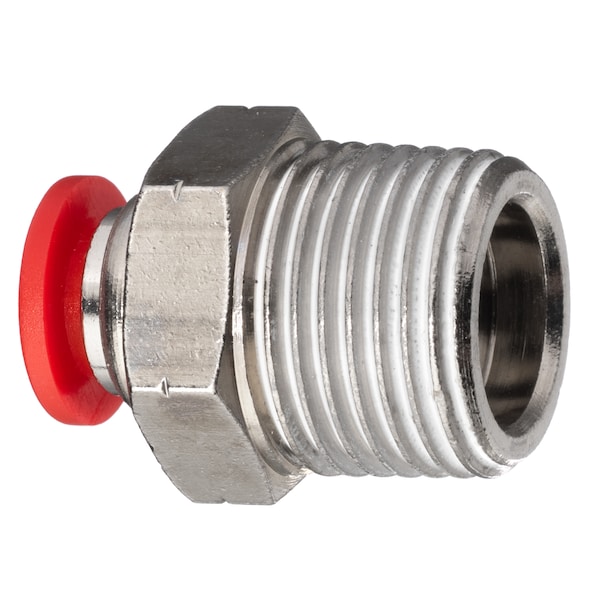 Usa Industrials Push to Connect Fitting- PBT-Male Straight-8mm Tube OD ...