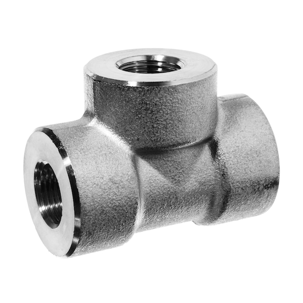 Usa Industrials Pipe Fitting - 316SS - Class 3000 - Tee - 3/4" FNPT ...