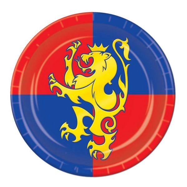 Beistle Co Medieval Plates, 12PK 58074 | Zoro