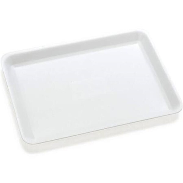 Dyne-A-Pak 9LWHITE CPC 9 x 12 in. Foam Supermarket Tray, White, 250PK ...