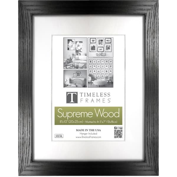 Timeless Frames Regal Black Wall Frame, 9 x 12 in. 73222 | Zoro
