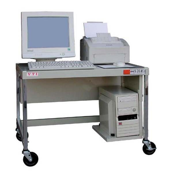 Vti Mfg Computer workstation without monitor shelf MCW20E | Zoro