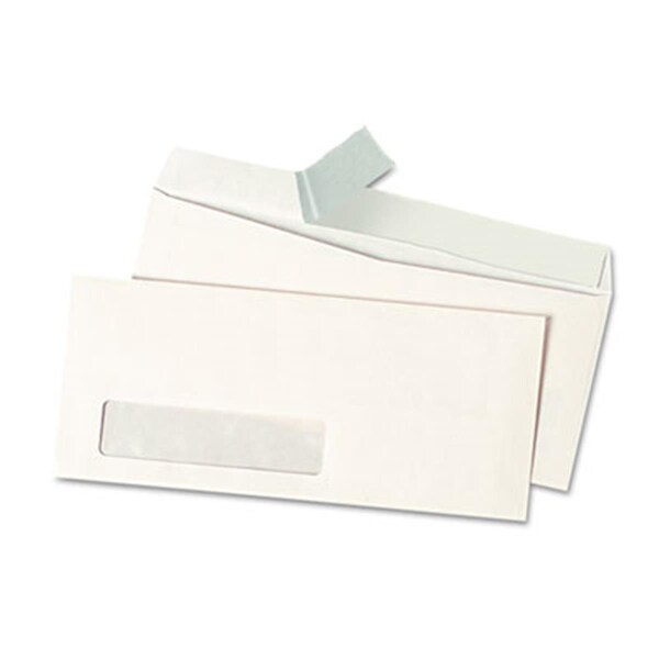 Universal Pull & Seal Business Envelope- #10- Window- White, 500PK ...