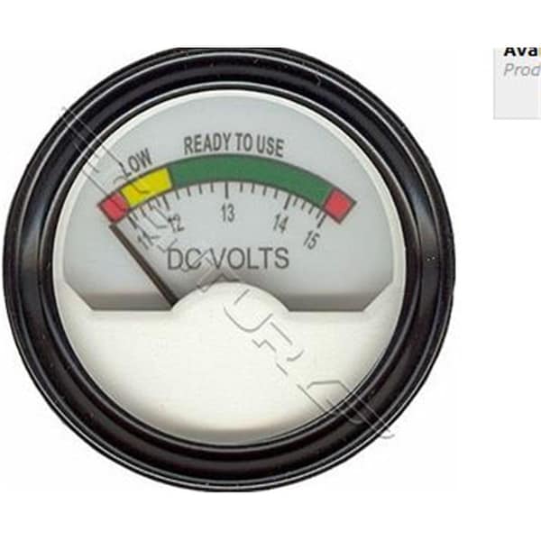 Solar 11-15V Volt Meter SOL-247-152-666 | Zoro